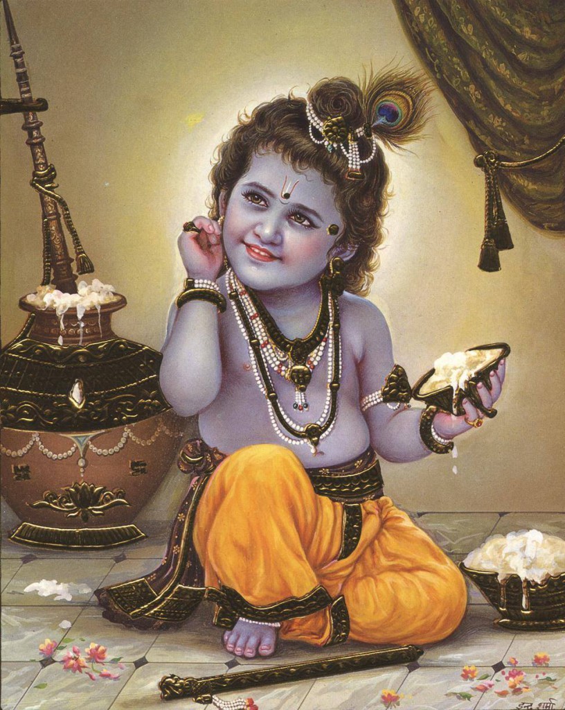 A Tale of Divine Mischief: Krishna's Pastimes of Stealing Butter ...