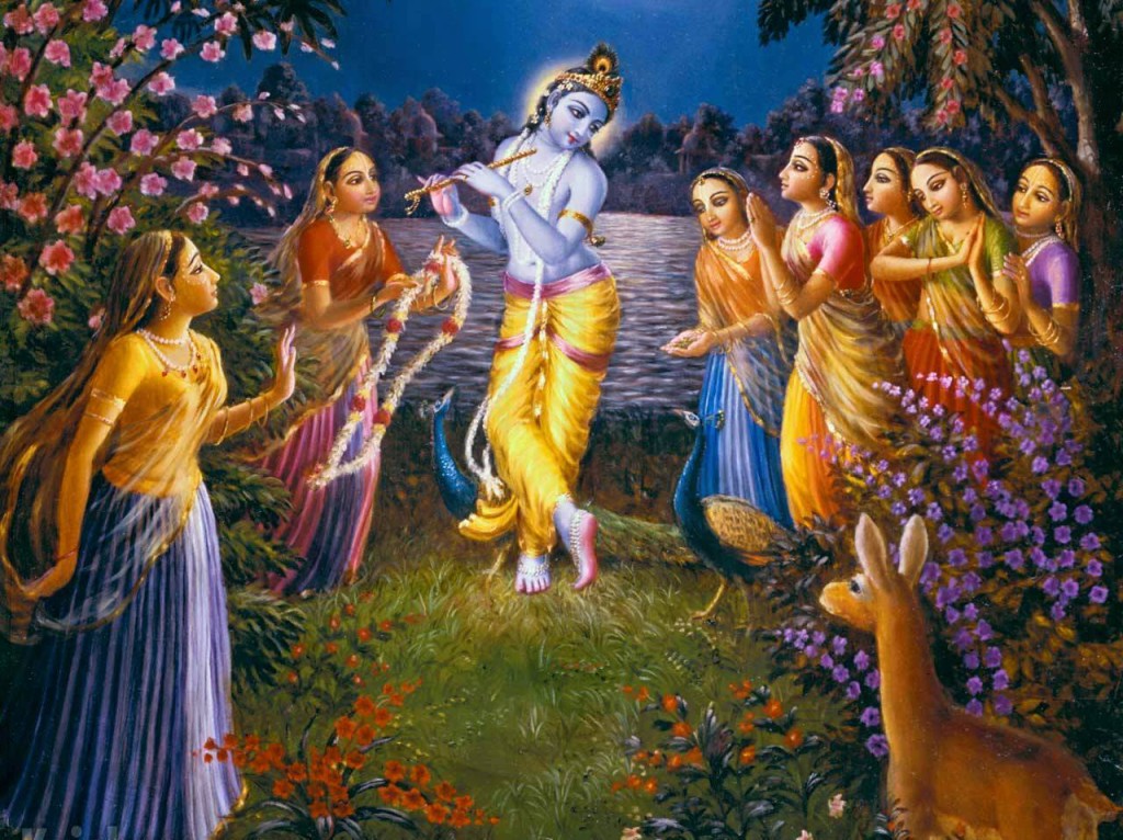The Newly-Wedded Gopi and Her Divine Absorption in Krishna - Madhu ...