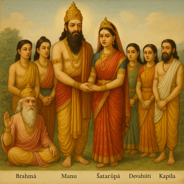 The Appearance of Manu and the Generations of Kings - Madhu Chanda das