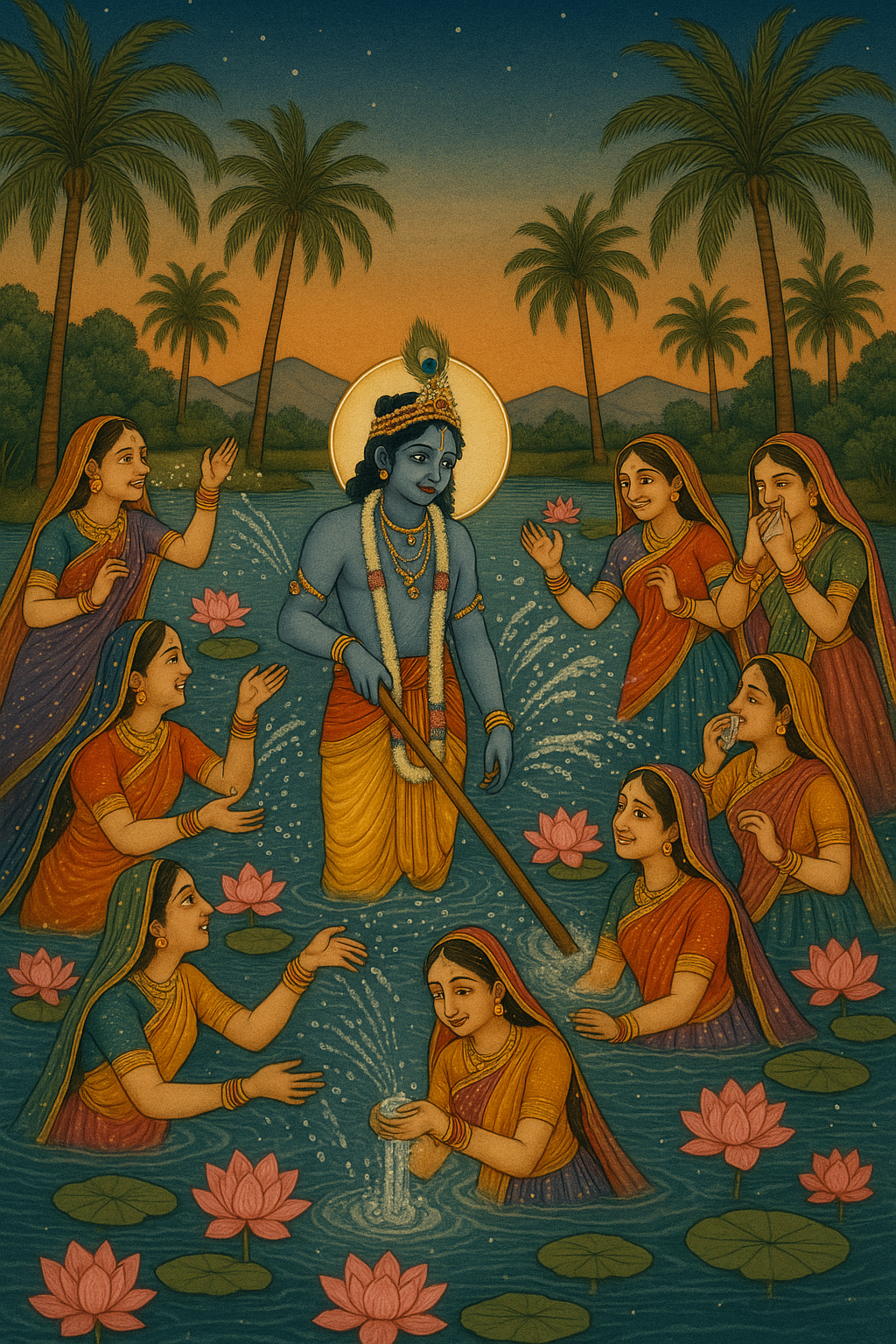 Vetra Gaṅgā Līlā by Madhu Chanda das - Madhu Chanda das