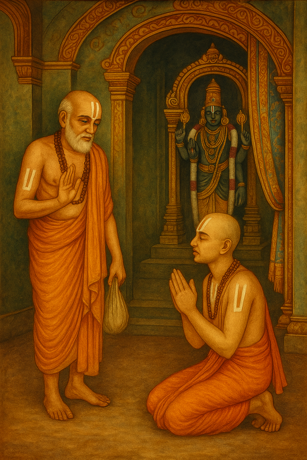 Story 8 – Rāmānuja Meets Mahāpūrṇa - Madhu Chanda das